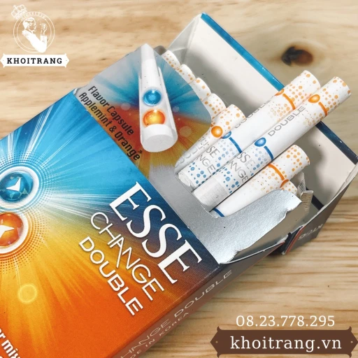 Thuốc Lá Esse Change Double Applemin Orange